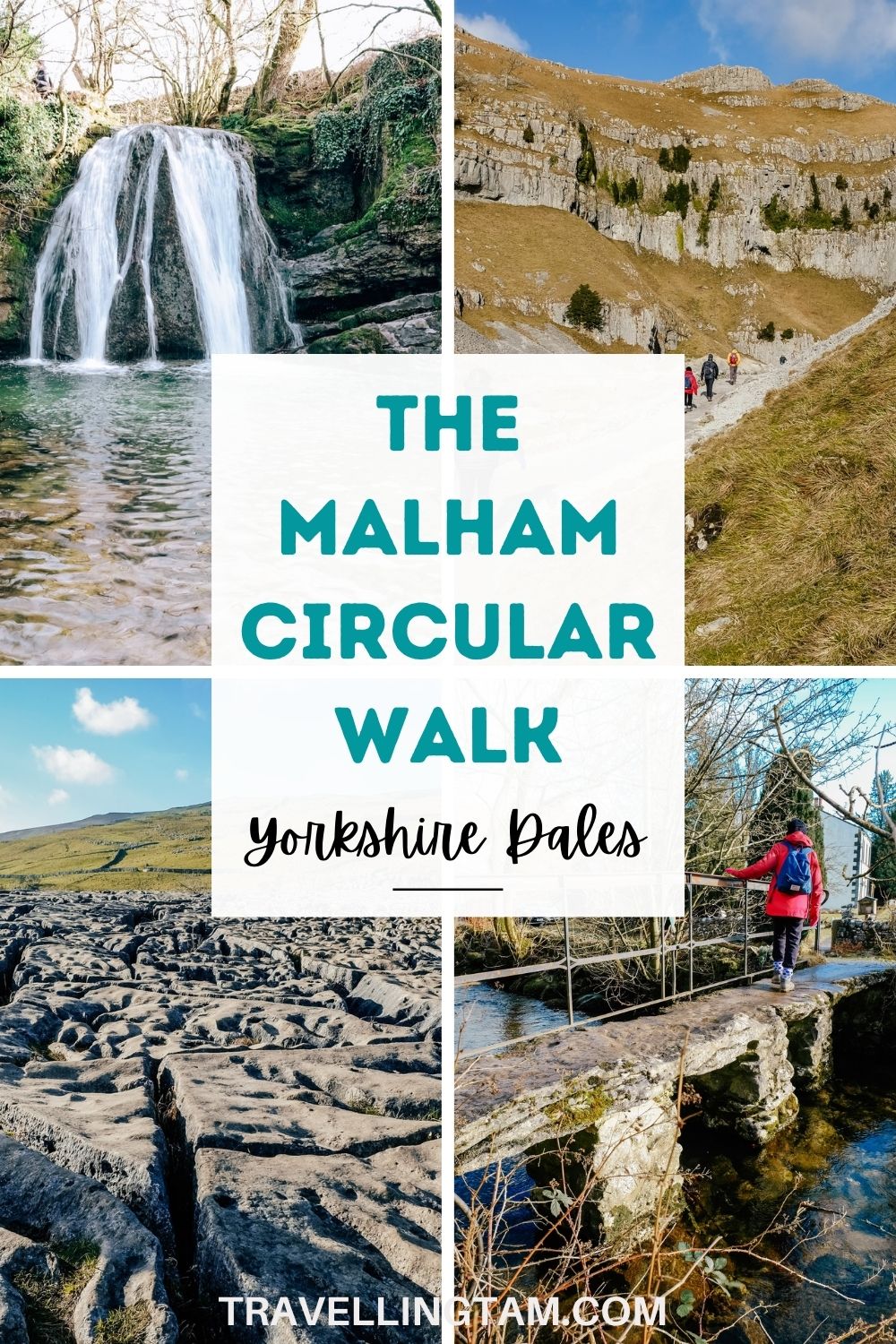 The Malham Circular Walk in Winter: Janet's Foss, Gordale Scar & Malham ...