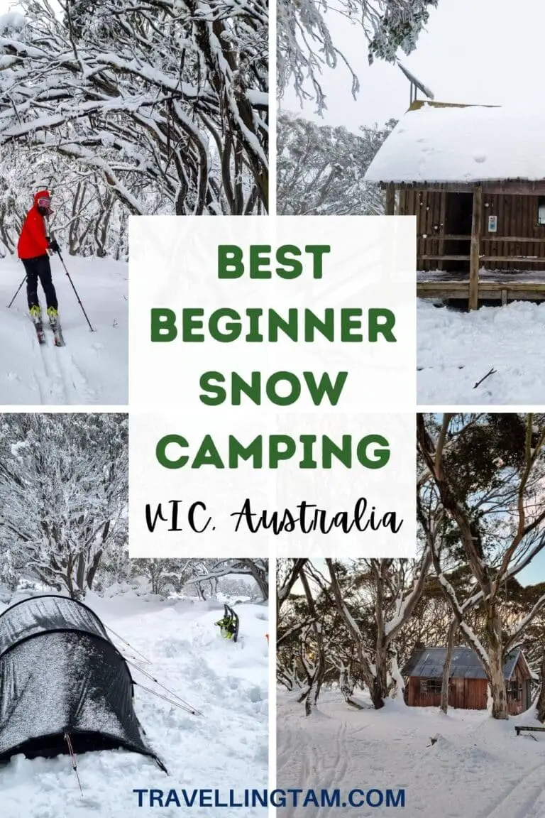 Where To Go Beginner Snow Camping in Victoria | Travelling Tam
