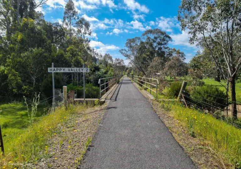 Bikepacking Wangaratta to Bright on the Murray to Mountains Rail Trail ...
