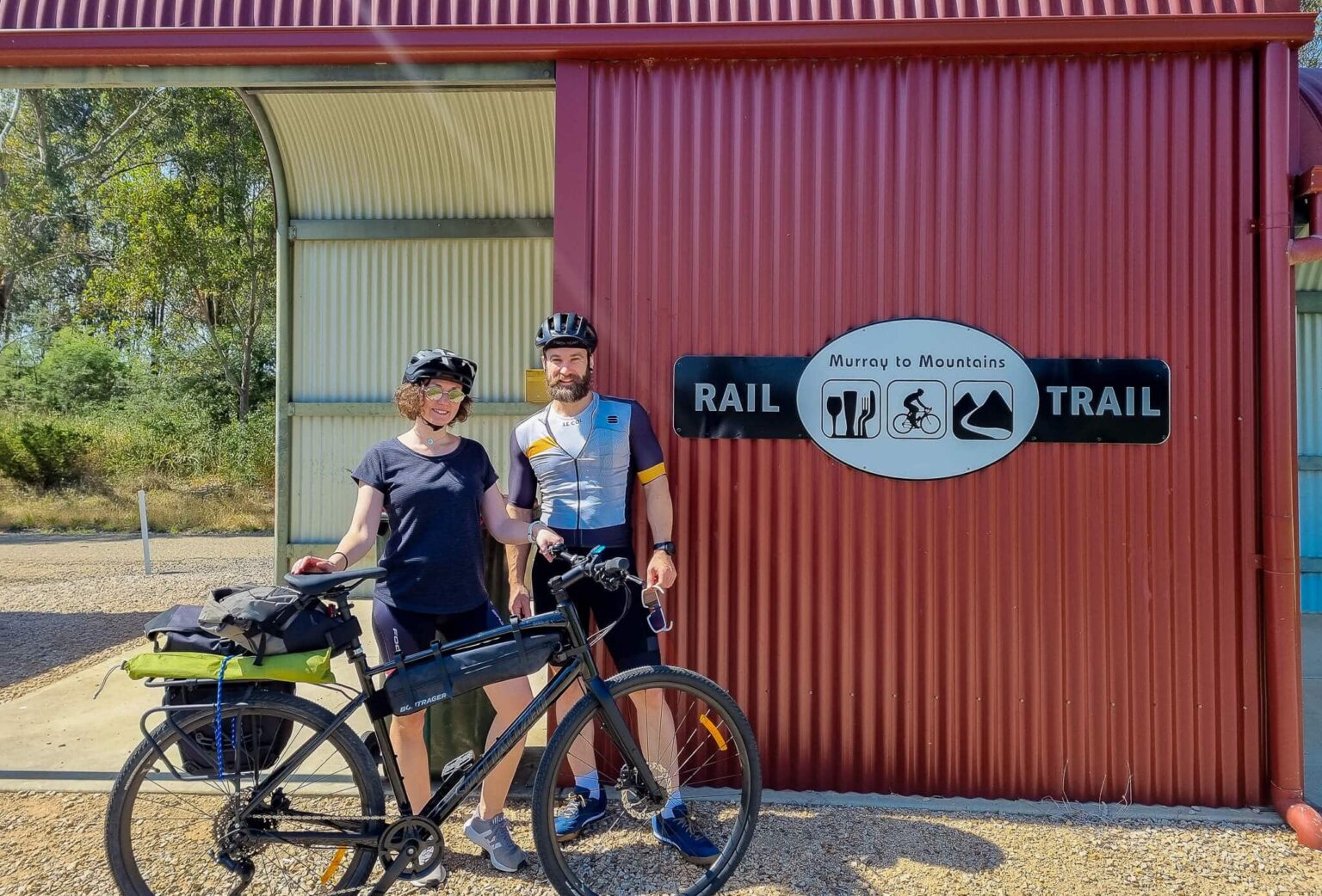 Bikepacking Wangaratta to Bright on the Murray to Mountains Rail Trail ...